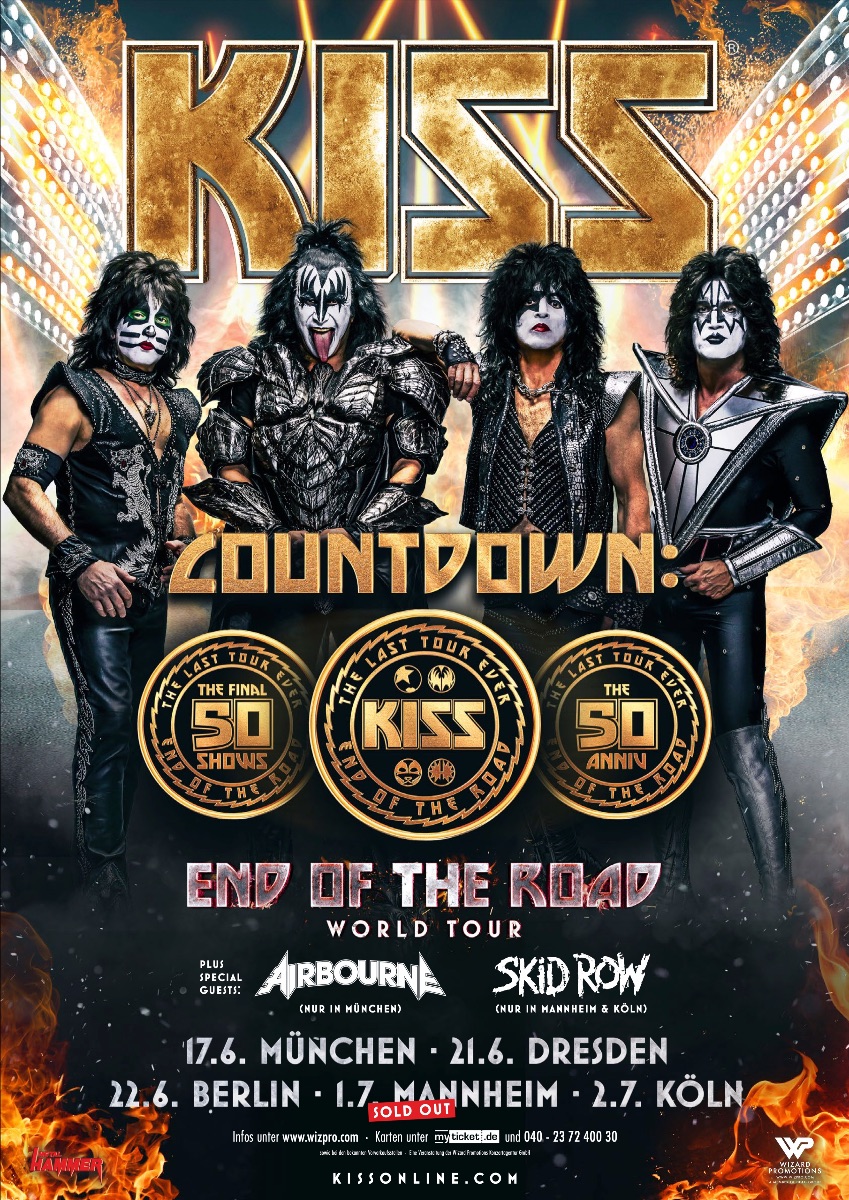 Kiss - The End of the Road Tour 2023 • metal.de