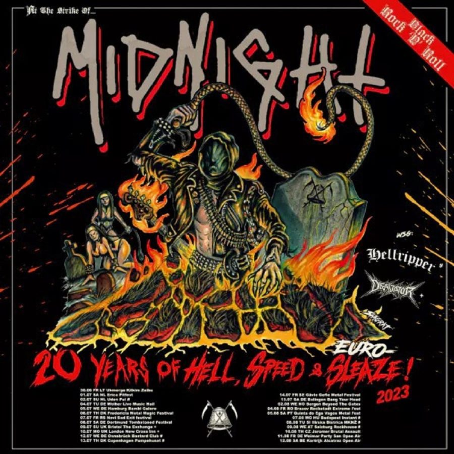Midnight - 20 Years Of Hell, Speed & Sleaze 2023 • metal.de