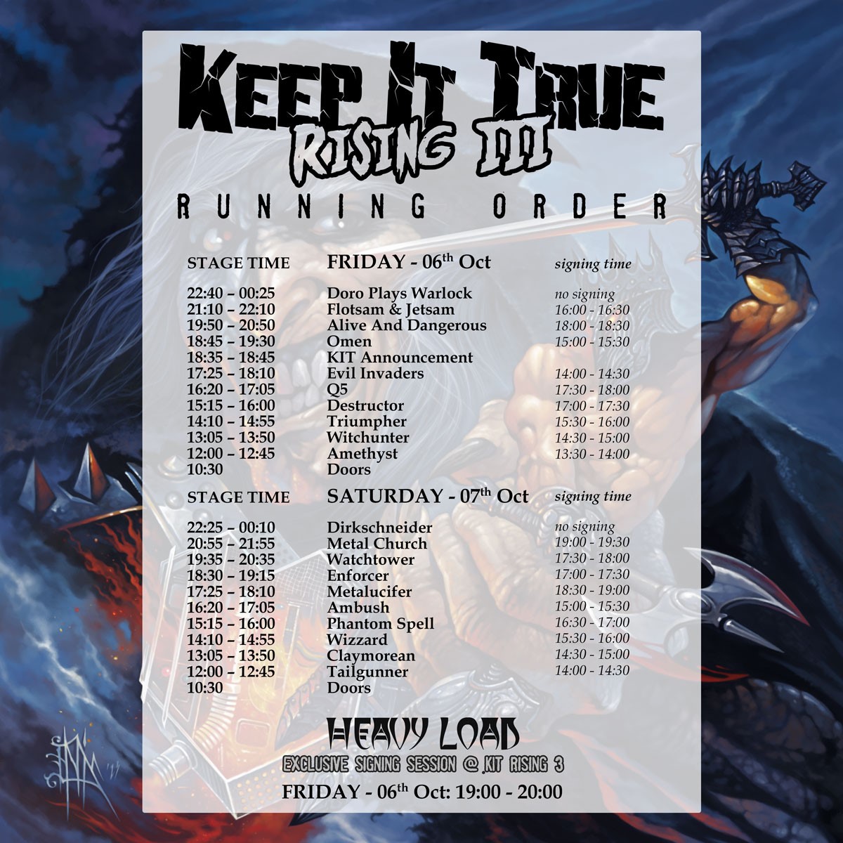 Keep It True Rising III 2023 • metal.de