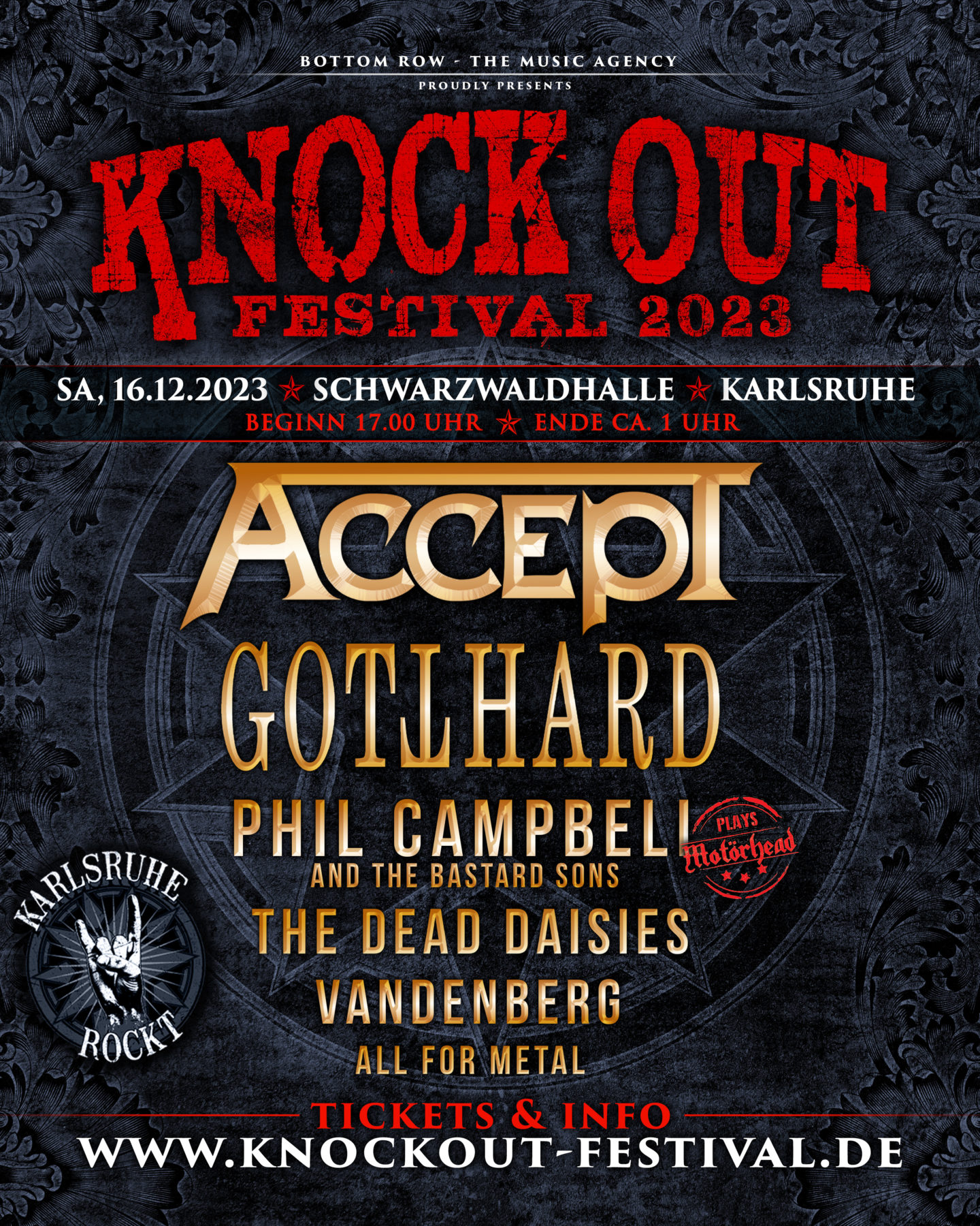 Finale Line-Ups für Rock-Out- & Knock-Out-Festival bestätigt • metal.de