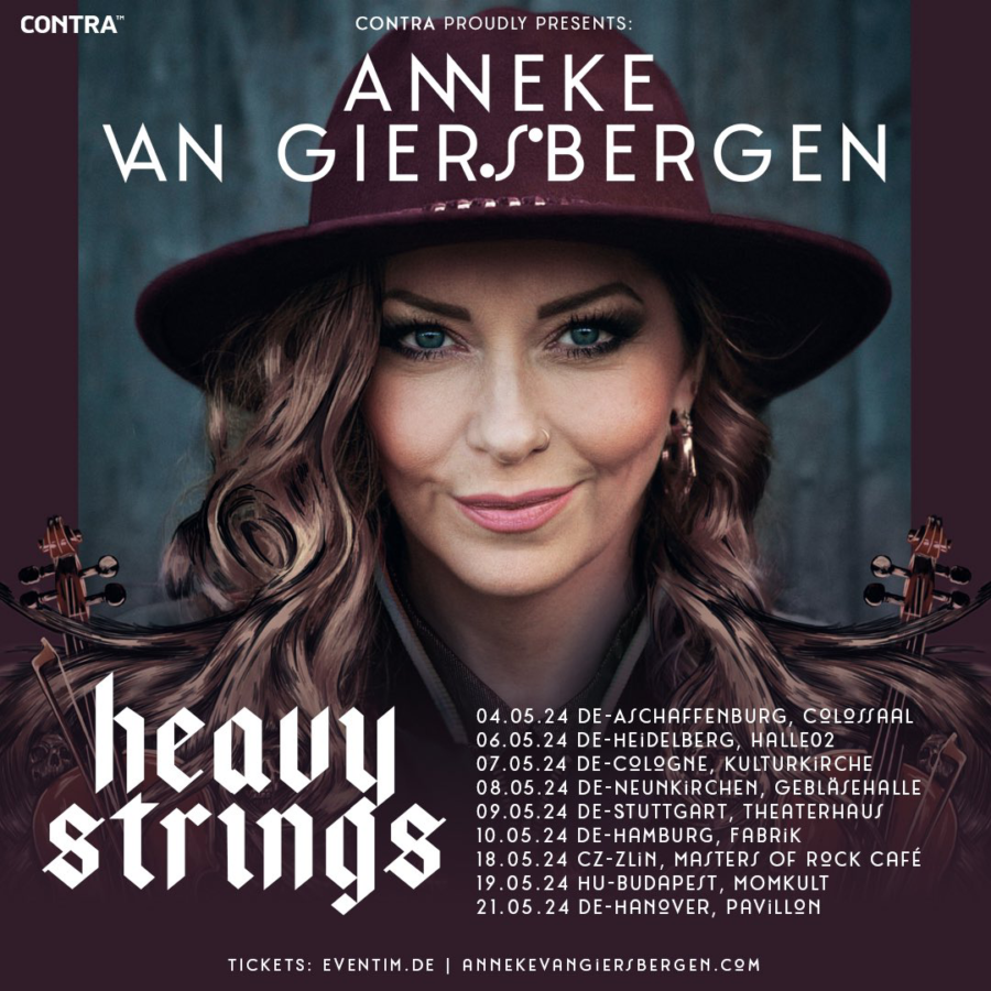 Anneke van Giersbergen - Heavy Strings Tour 2024 • metal.de