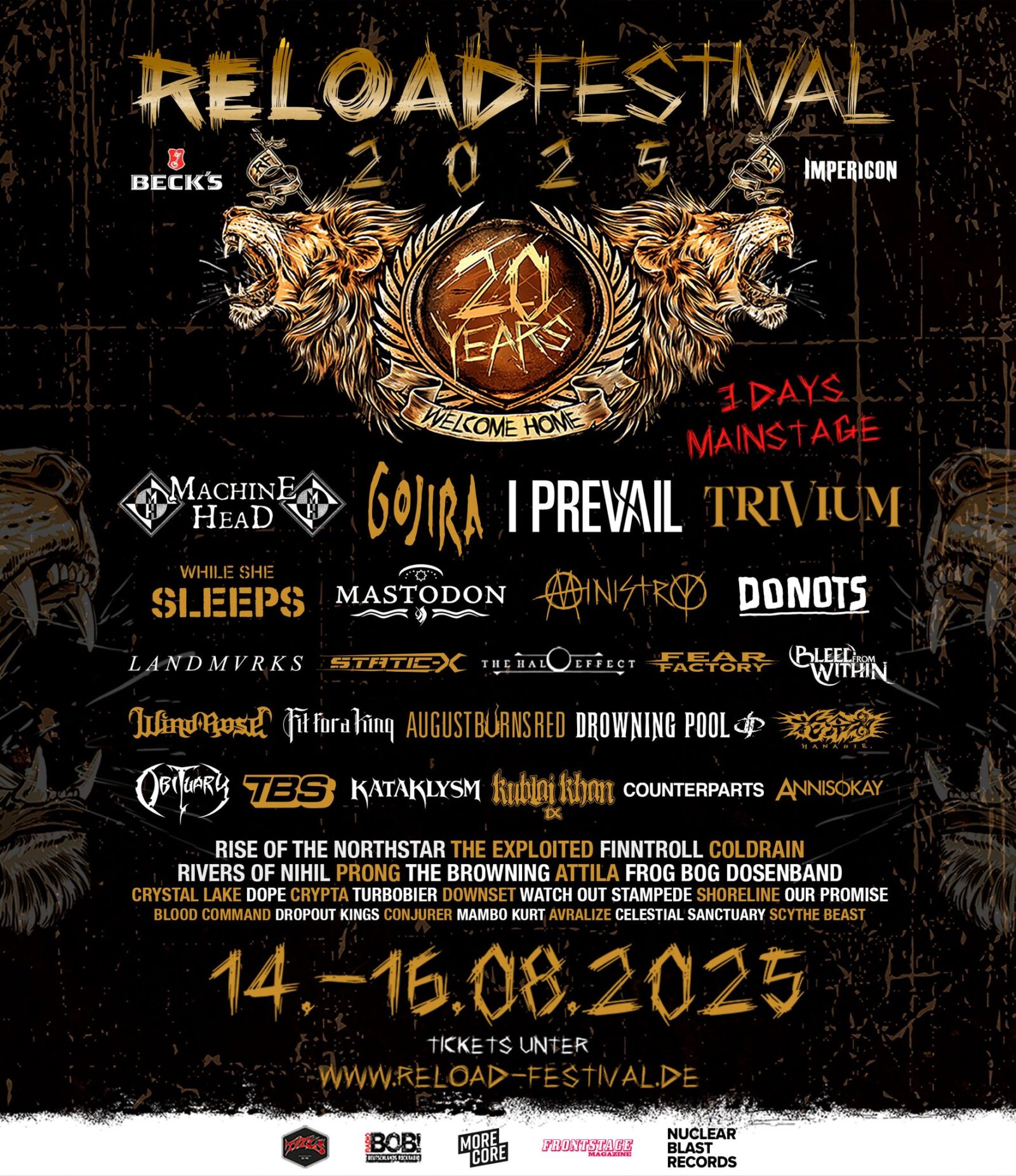 Reload Festival 2025 • Festivalvorbericht auf metal.de