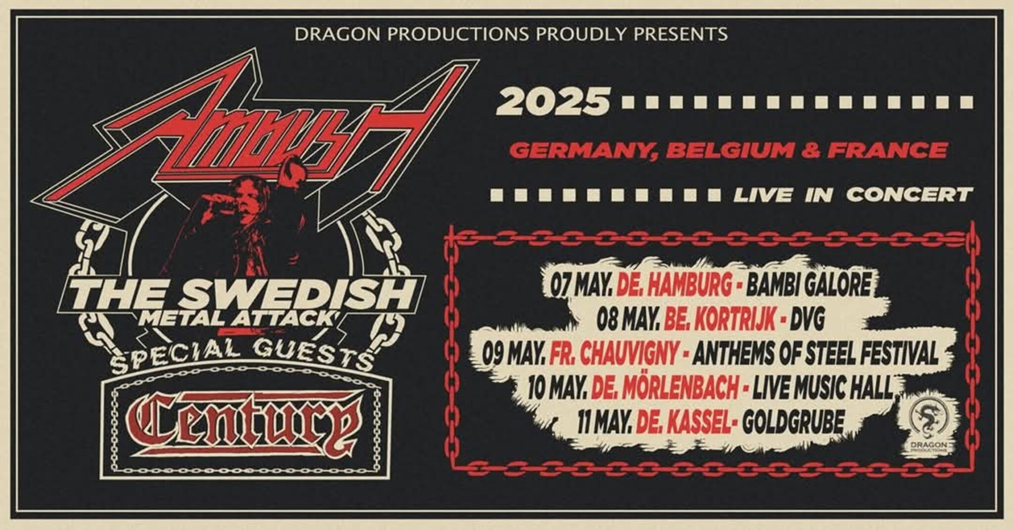 Ambush - The Swedish Metal Attack 2025 • metal.de