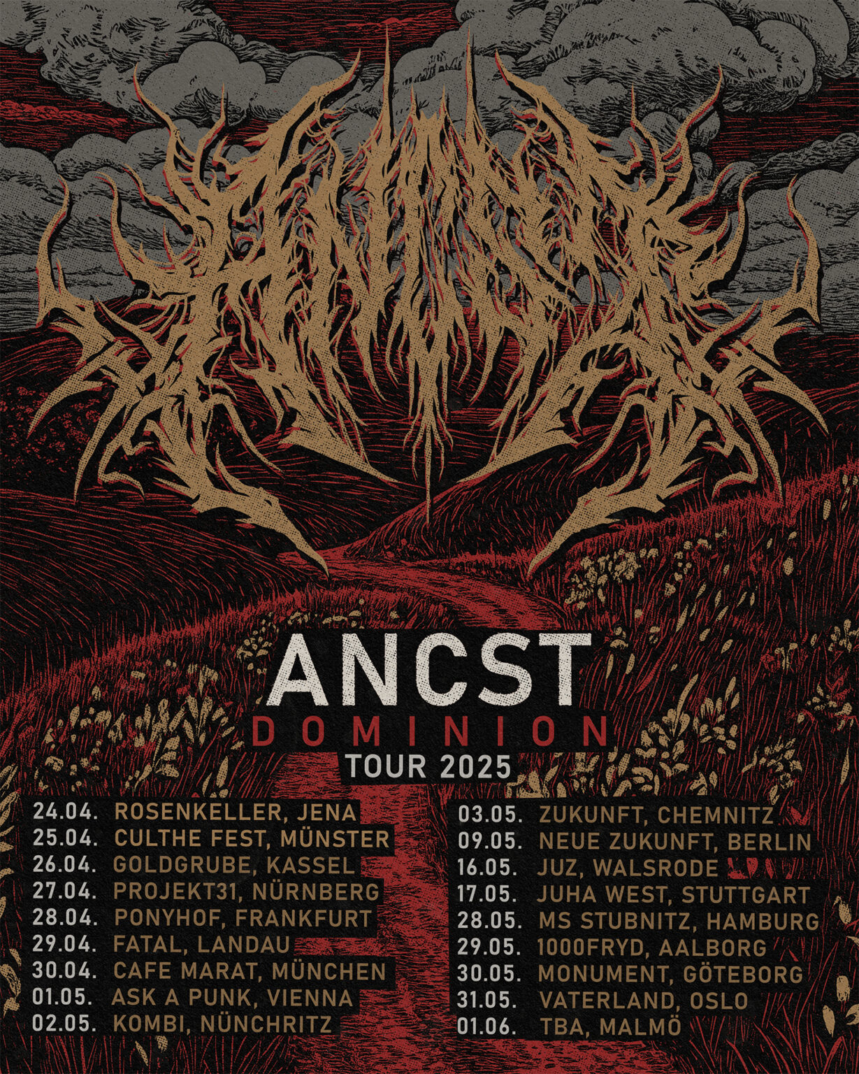 Ancst - Dominion Tour 2025 • metal.de