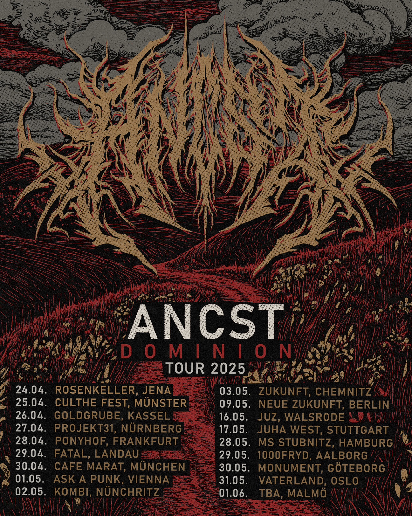 Ancst - Dominion Tour 2025 • metal.de