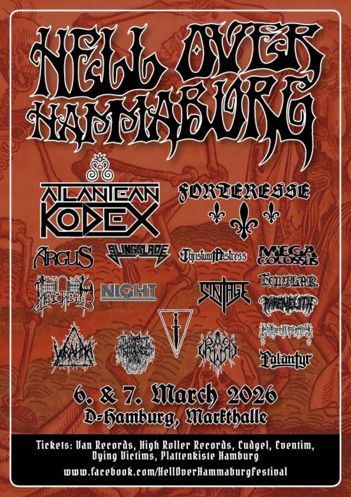 HELL OVER HAMMABURG 2026: Neue Bands bestätigt • metal.de