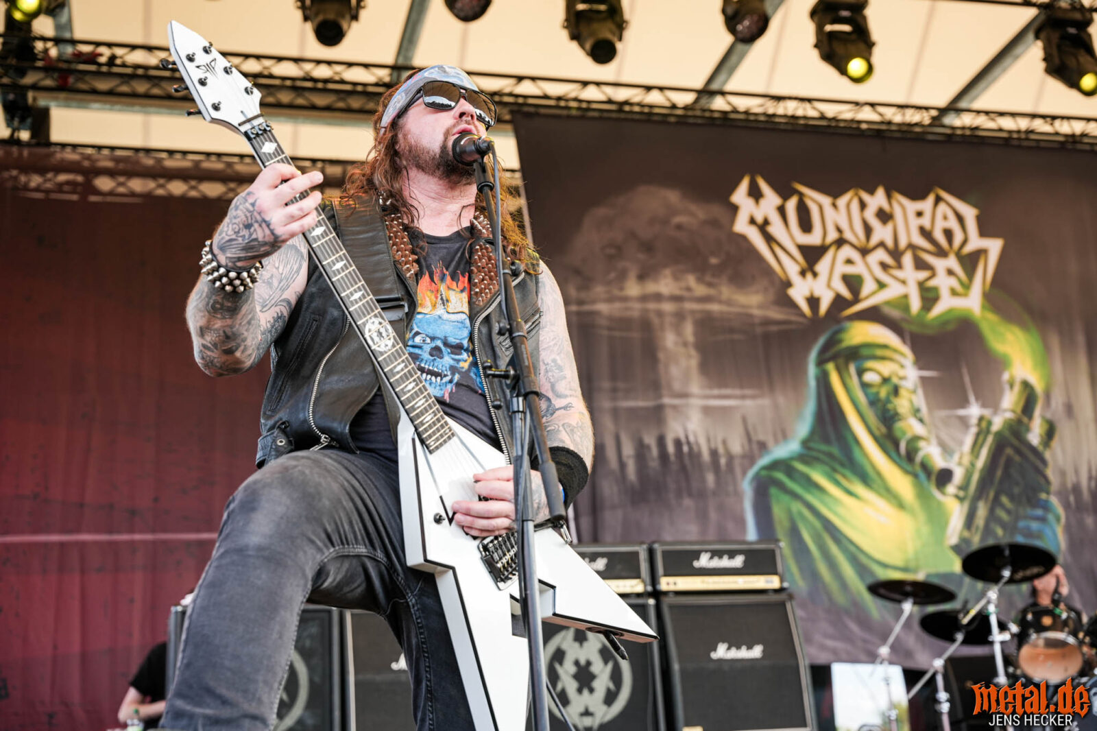 metal.de Backstage | Ryan Waste von Municipal Waste | Rock Hard ...