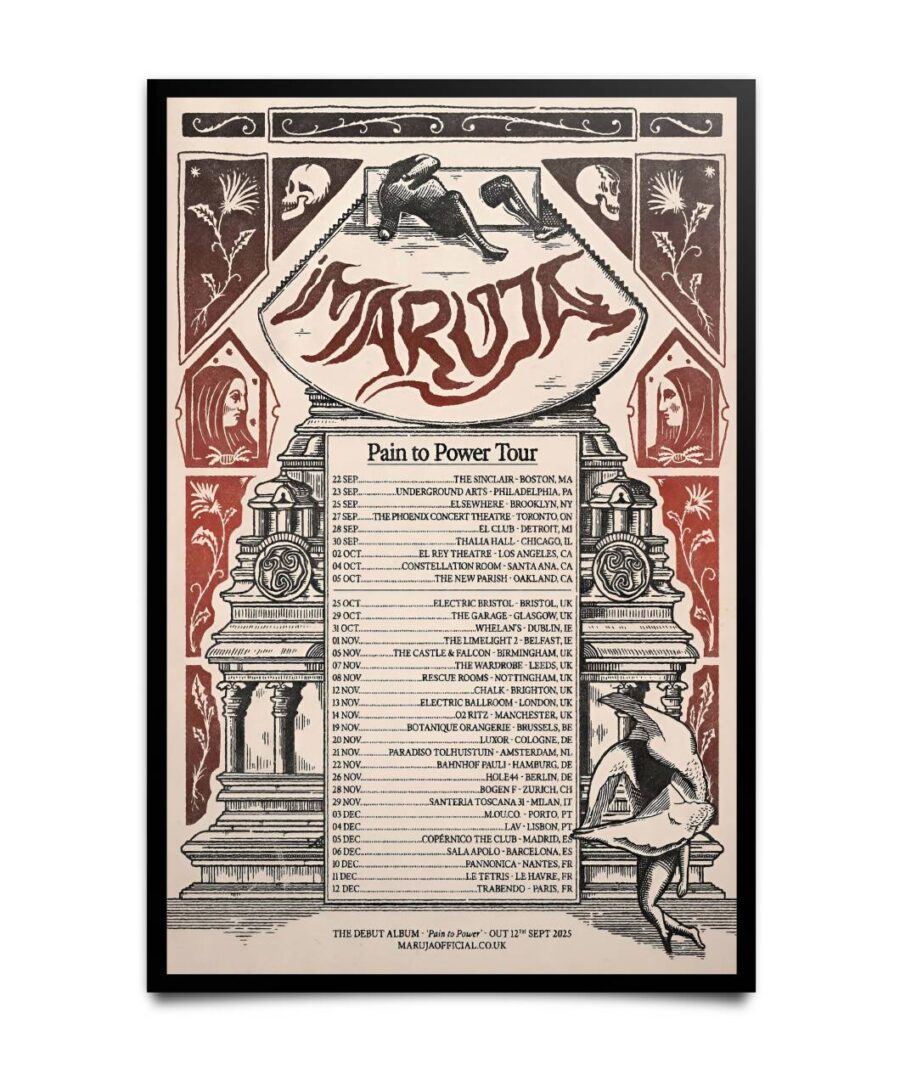Maruja - Pain To Power Tour 2025 • metal.de