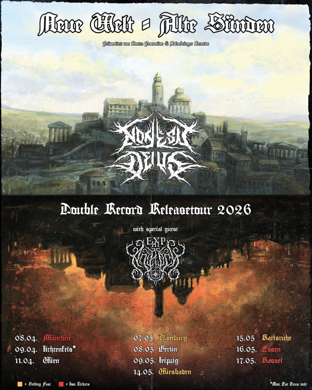 Non Est Deus - New World - Old Sins Tour 2026 • metal.de