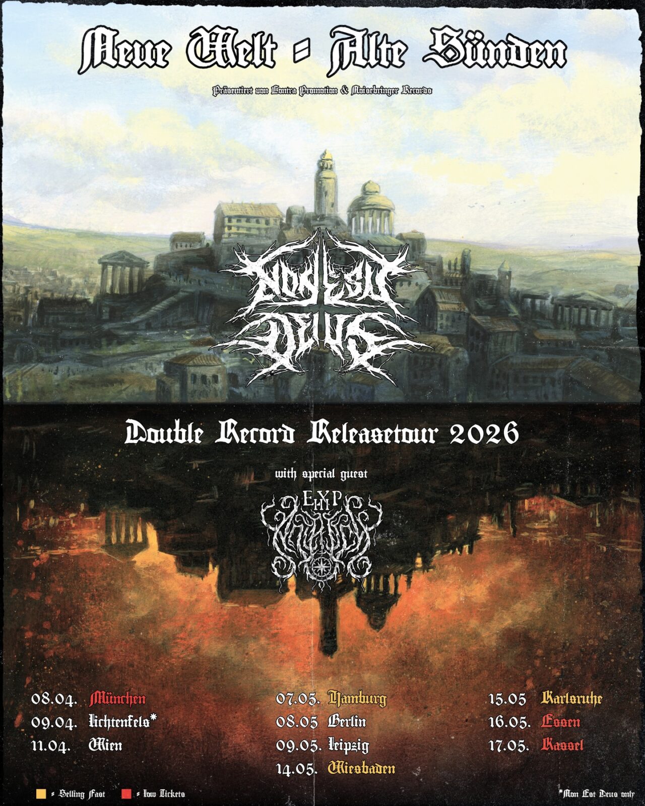 Non Est Deus - New World - Old Sins Tour 2026 • metal.de