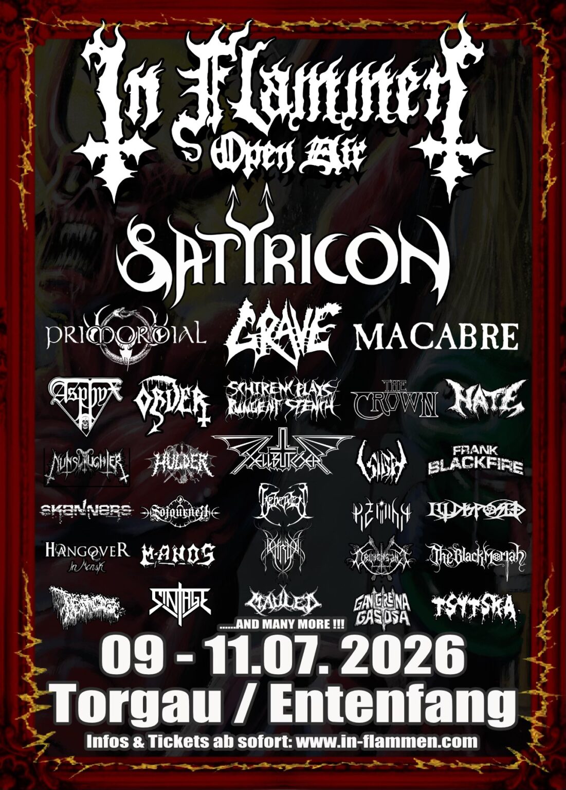 In Flammen Open Air 2026 • metal.de