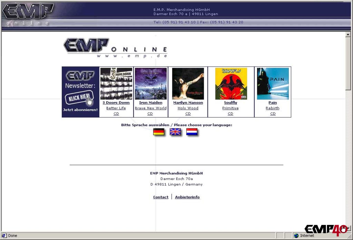 EMP - 4 Decades Of Passion Teil 2: Die 90er und wie der Metal beinah ...